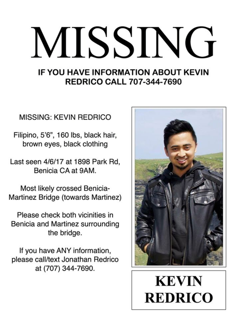 Search on for missing Filipino in SF Bay Area | Inquirer