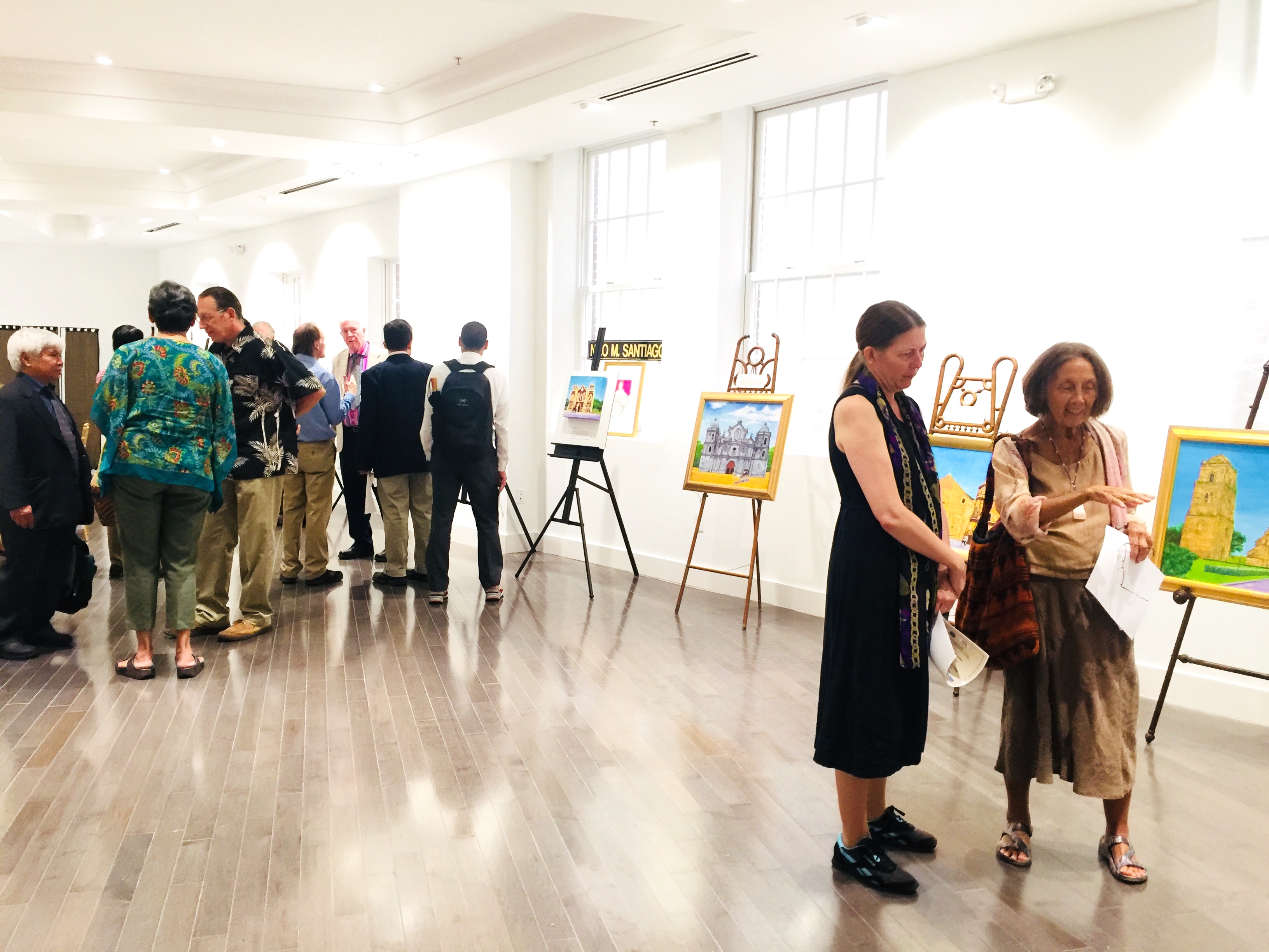 Exhibit of Fil-Am artist's works opens at Sentro Rizal DC | Inquirer