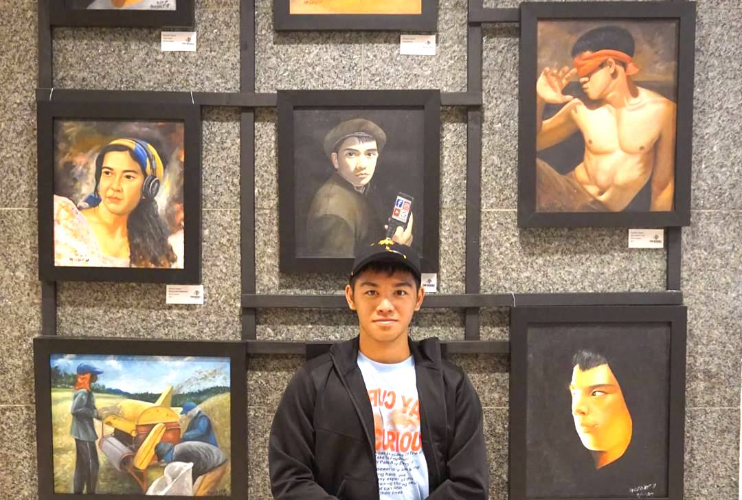 Young Filipino painter depicts PH life in Canada exhibition | Inquirer