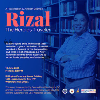 Sentro Rizal in DC to mark first year with historian Ocampo | Inquirer