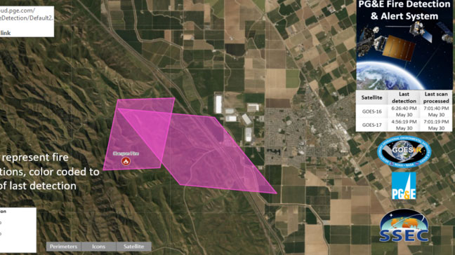 PG&E launches satellite wildfire alert system | Inquirer