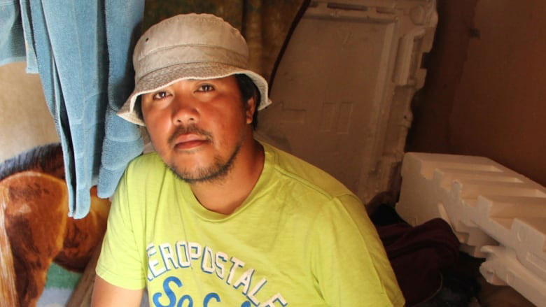 Homeless Filipino in Winnipeg who built an elaborate shack flies back ...