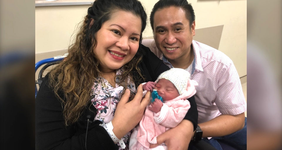 British Columbia’s New Year baby is Filipino