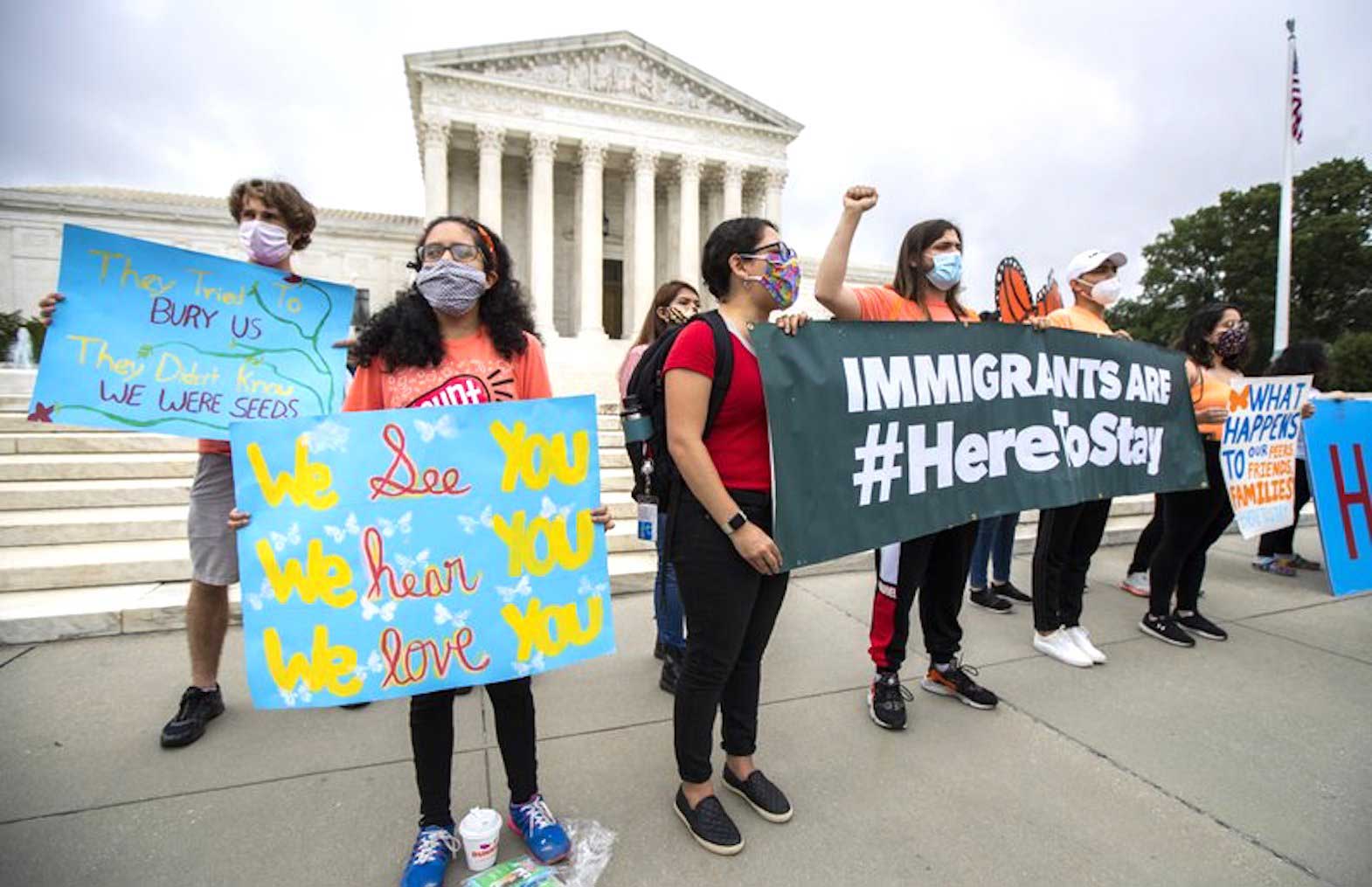 US high court nixes Trump bid to end DACA for young immigrants | Inquirer