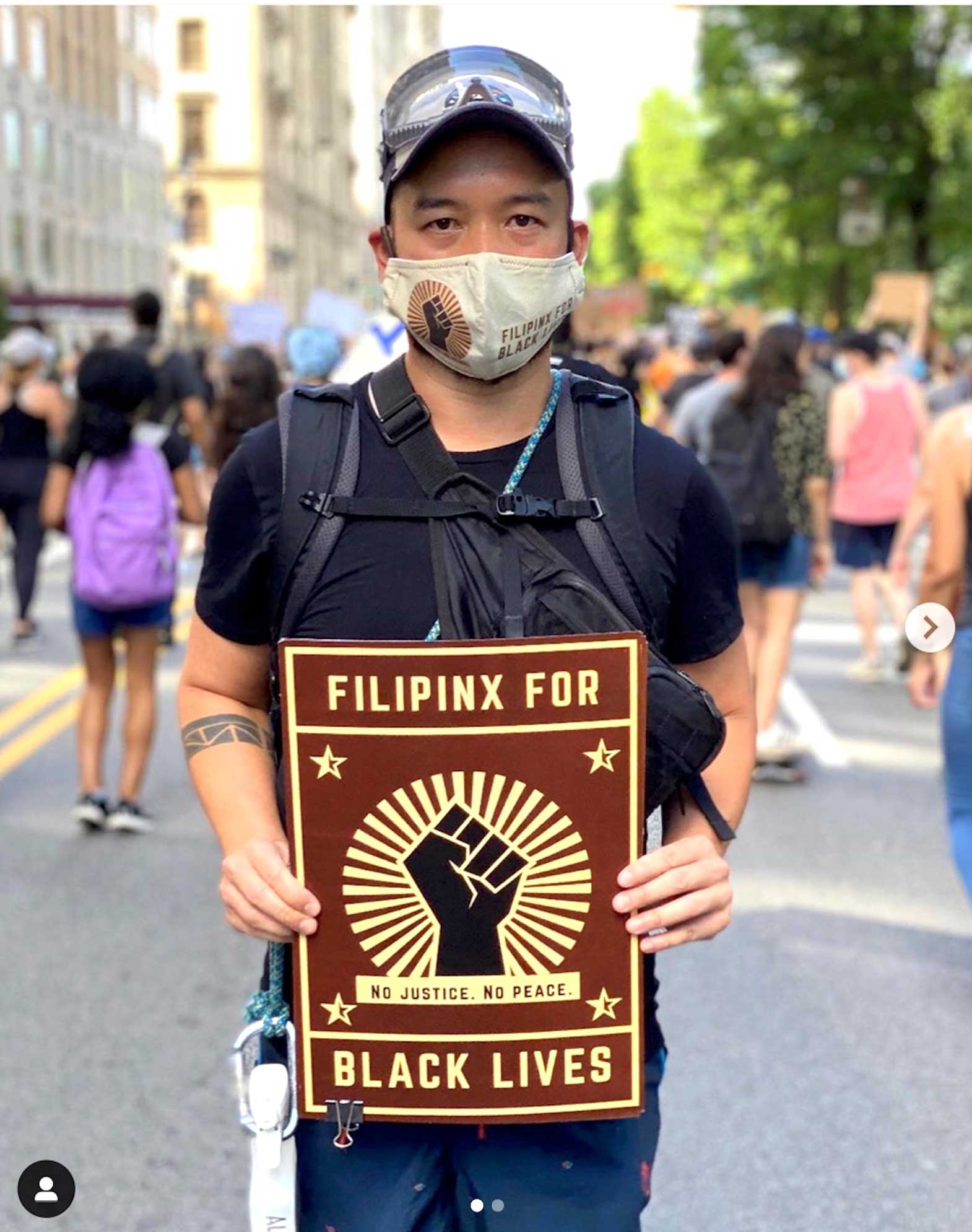 'Filipinx for Black Lives' poster designer walks his talk | Inquirer