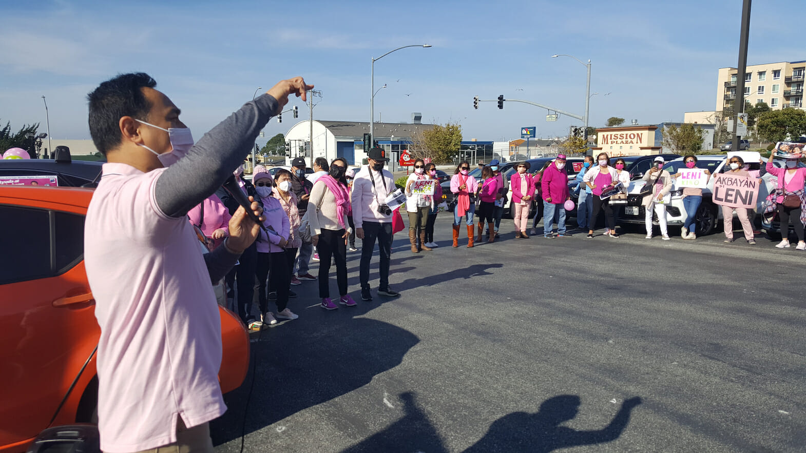 Second SF caravan draws Leni supporters from other Bay Area cities ...