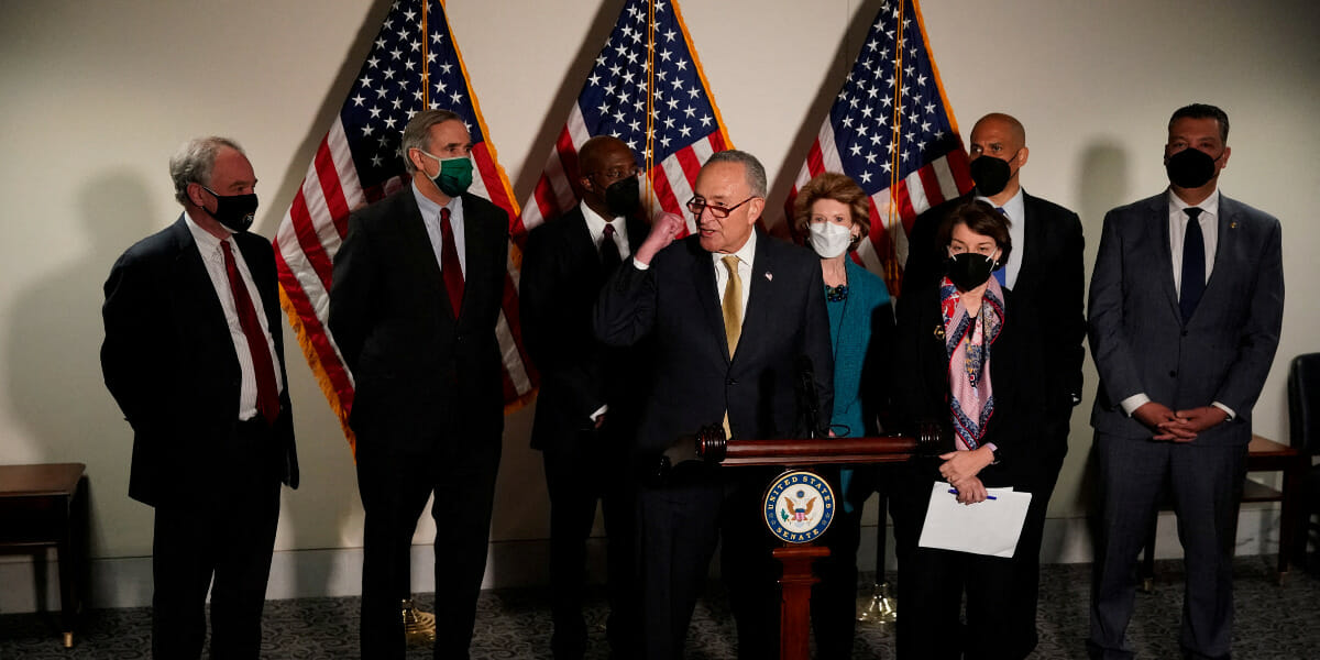 US Democrats set voting rights showdown with uncertain victory | Inquirer