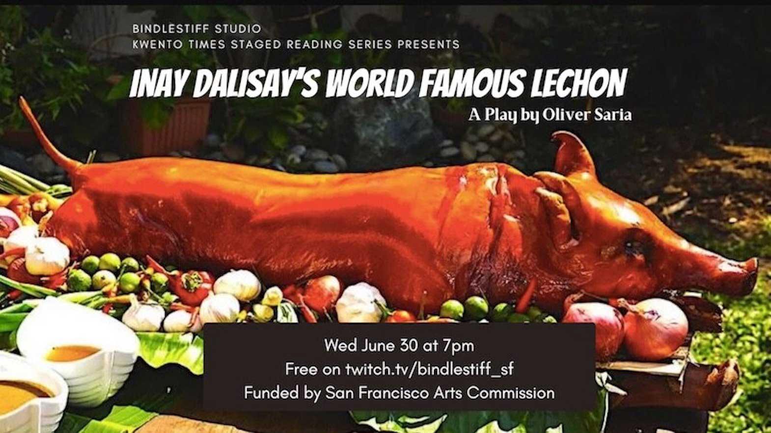 'Inay Dalisay's World Famous Lechon' to reopen SF's Bindlestiff stage ...
