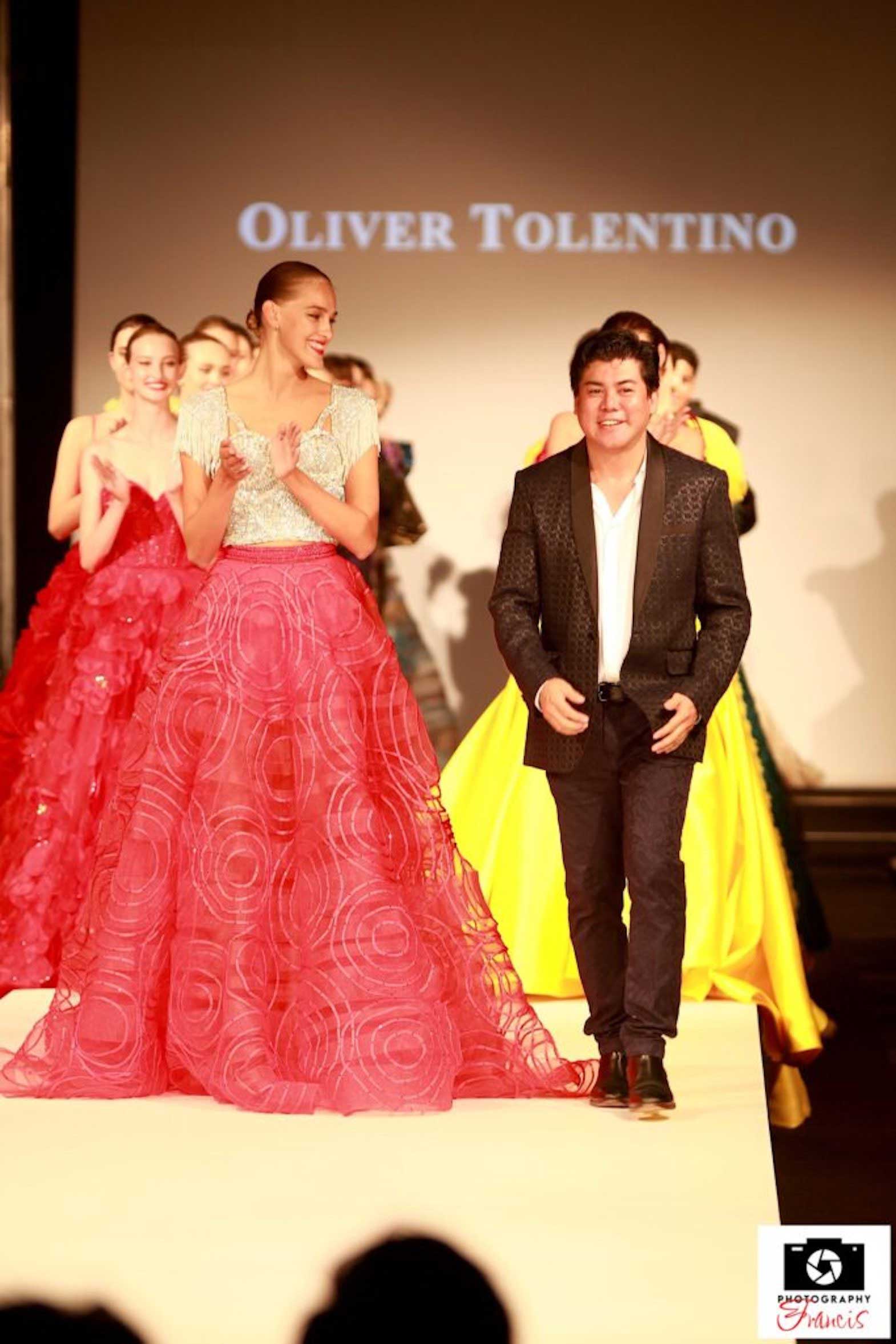 LA fashion designer Oliver Tolentino dazzles Vienna audience | Inquirer
