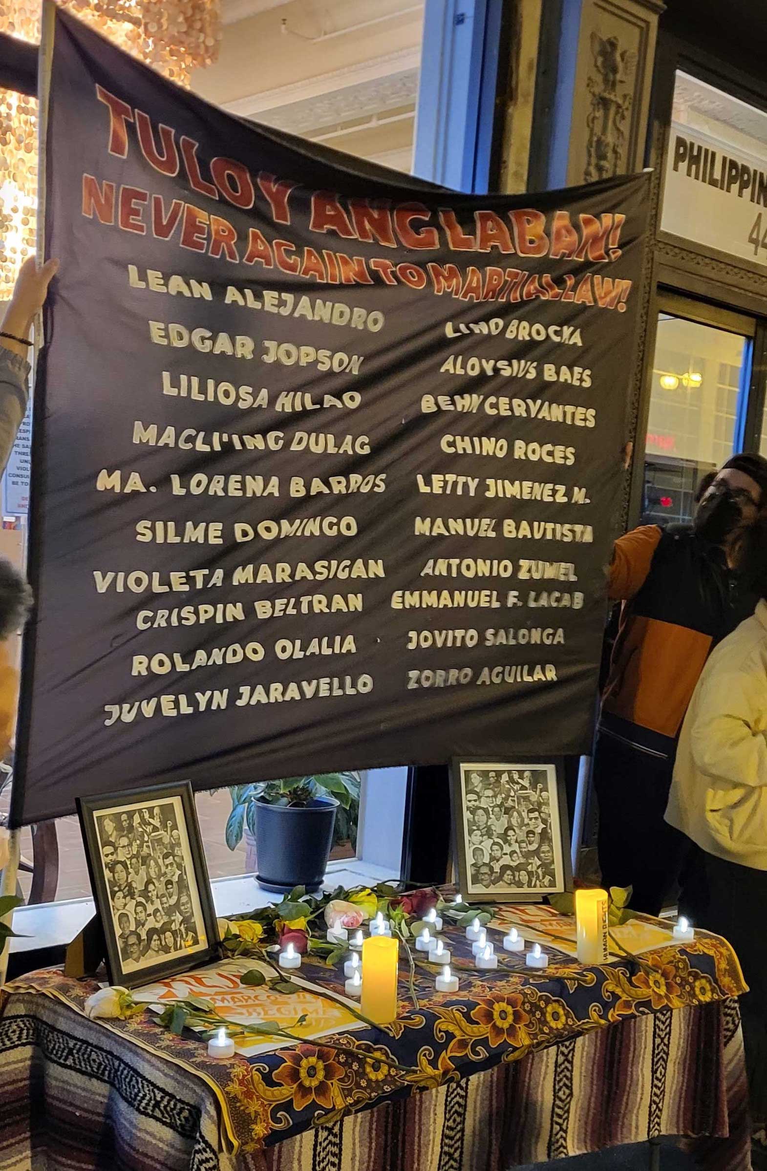 Filipino protesters in U.S. reject the Marcoses | Inquirer