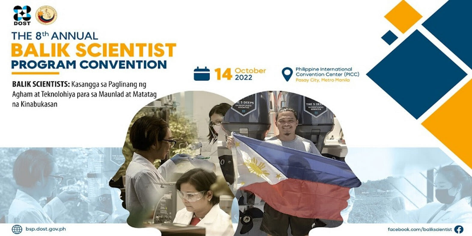 Balik Scientist online convention set for Oct. 13 (Oct. 14 in PH ...