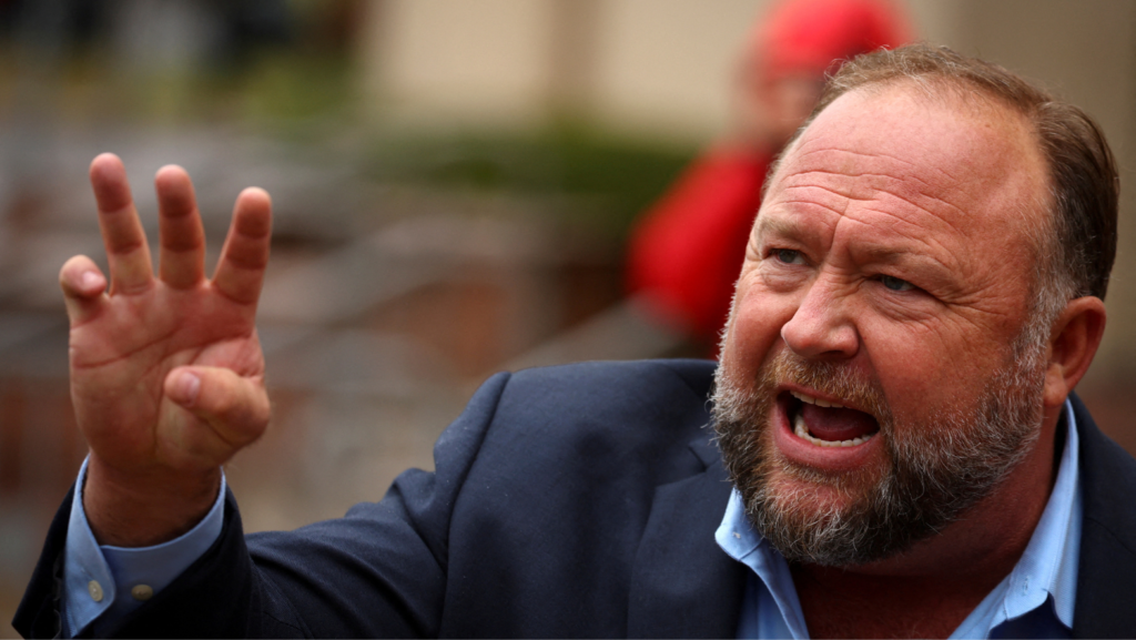 Alex Jones files for bankruptcy after $1 billion Sandy Hook verdict ...