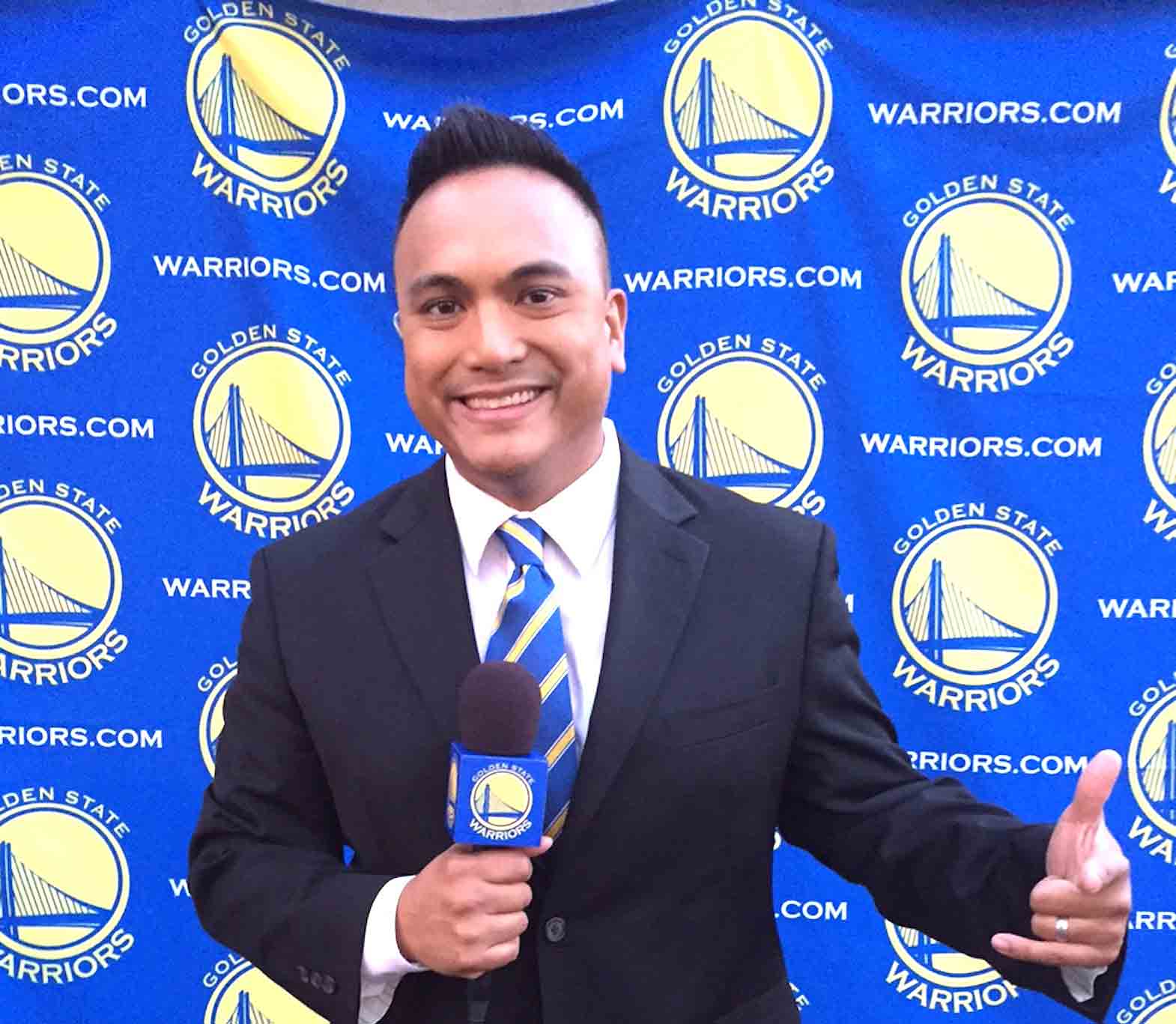 Meet Franco Finn - Warriors Hype Man and first Fil-Am to host in an NBA ...