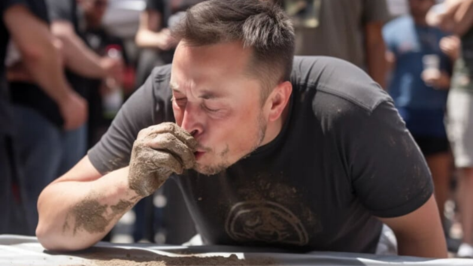 10 Celebrities Reimagined In a Concrete Eating Contest | Inquirer