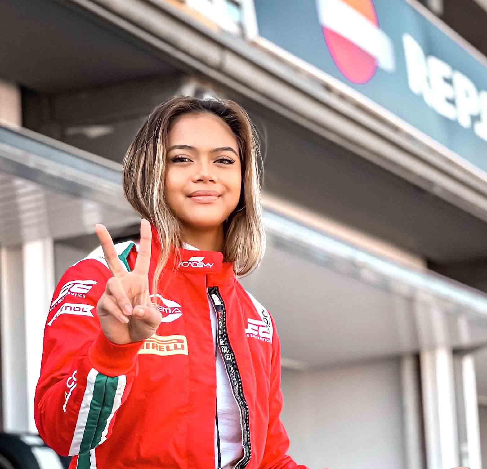 Filipina teen from PH and California makes car racing history ...