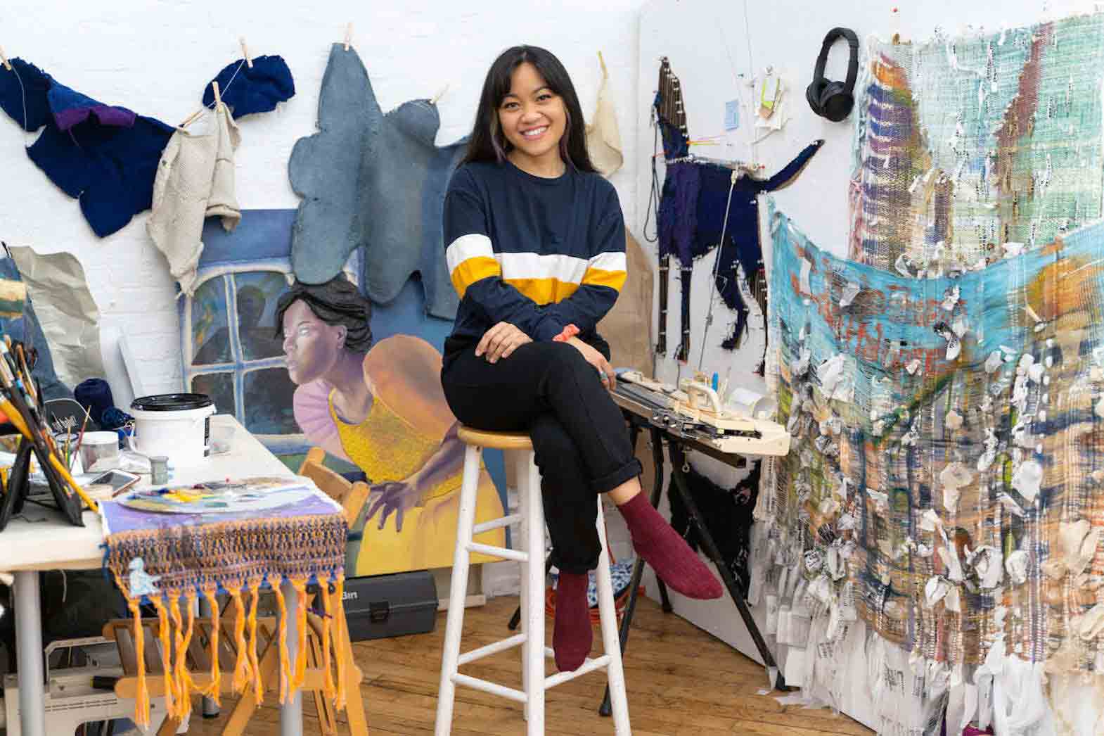 Fil-Am painter-textile artist exhibits at Pace University Art Gallery ...