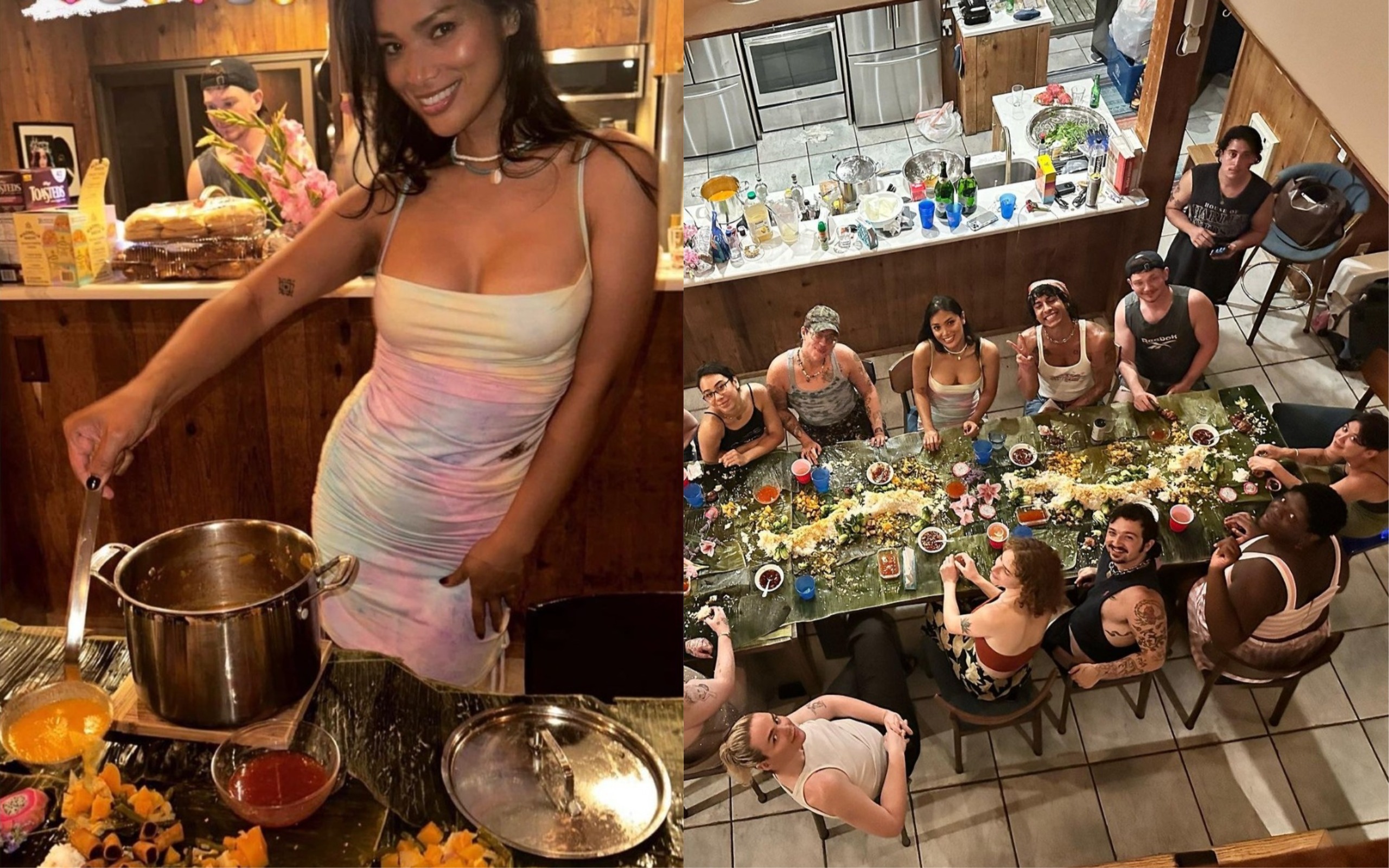 Filipino trans activist Geena Rocero hosts kamayan dinner for Fire Island fundraiser | Inquirer USA