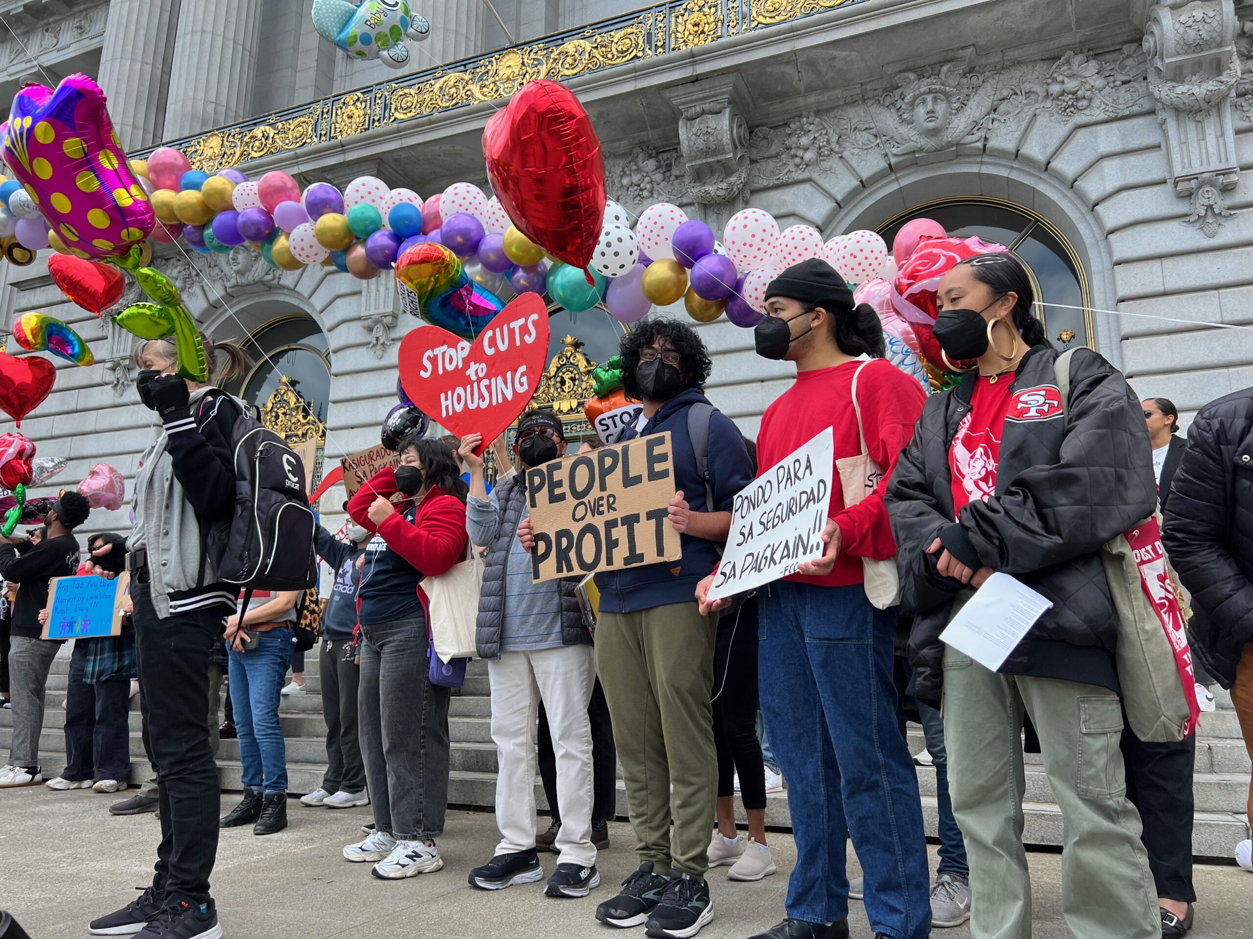 San Francisco faces protests over potential budget cuts