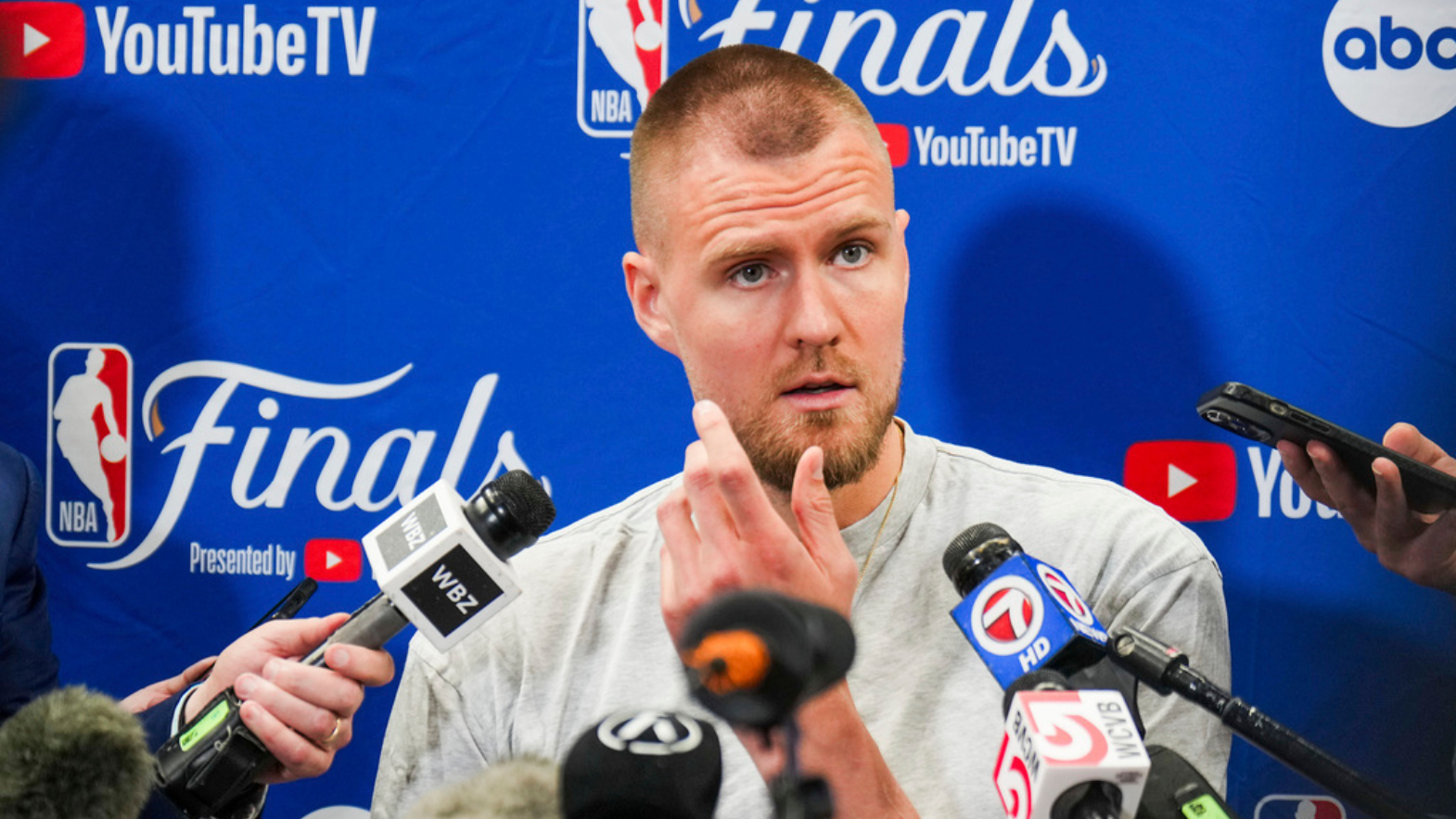 Boston Celtics' Porzingis out of Game 3 of the NBA Finals
