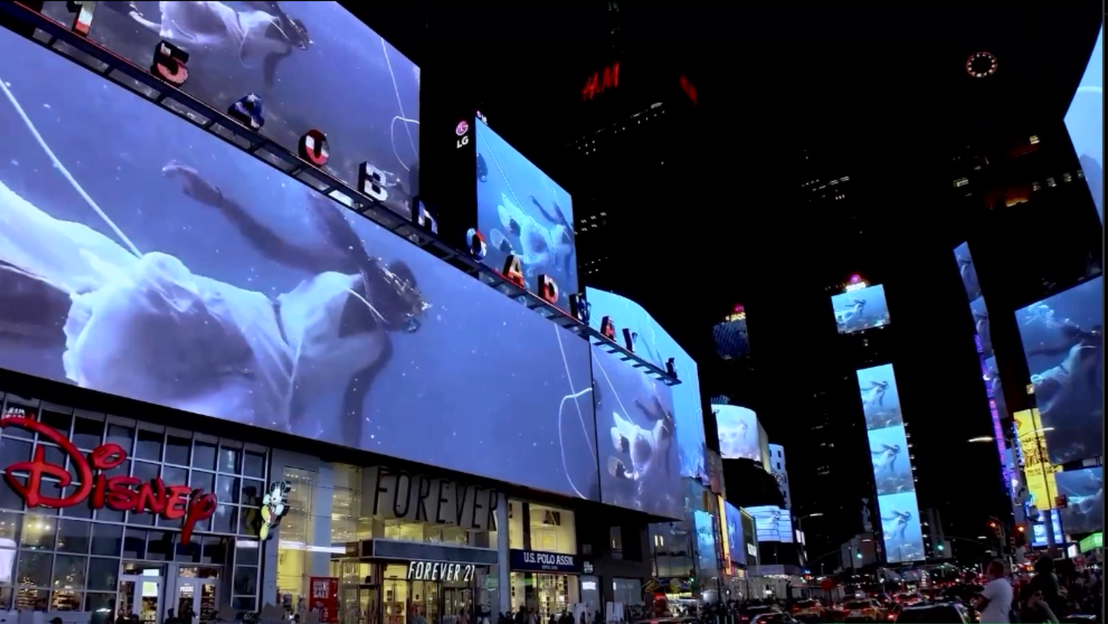 Filipino artist Martha Atienza shines in New York's Times Square