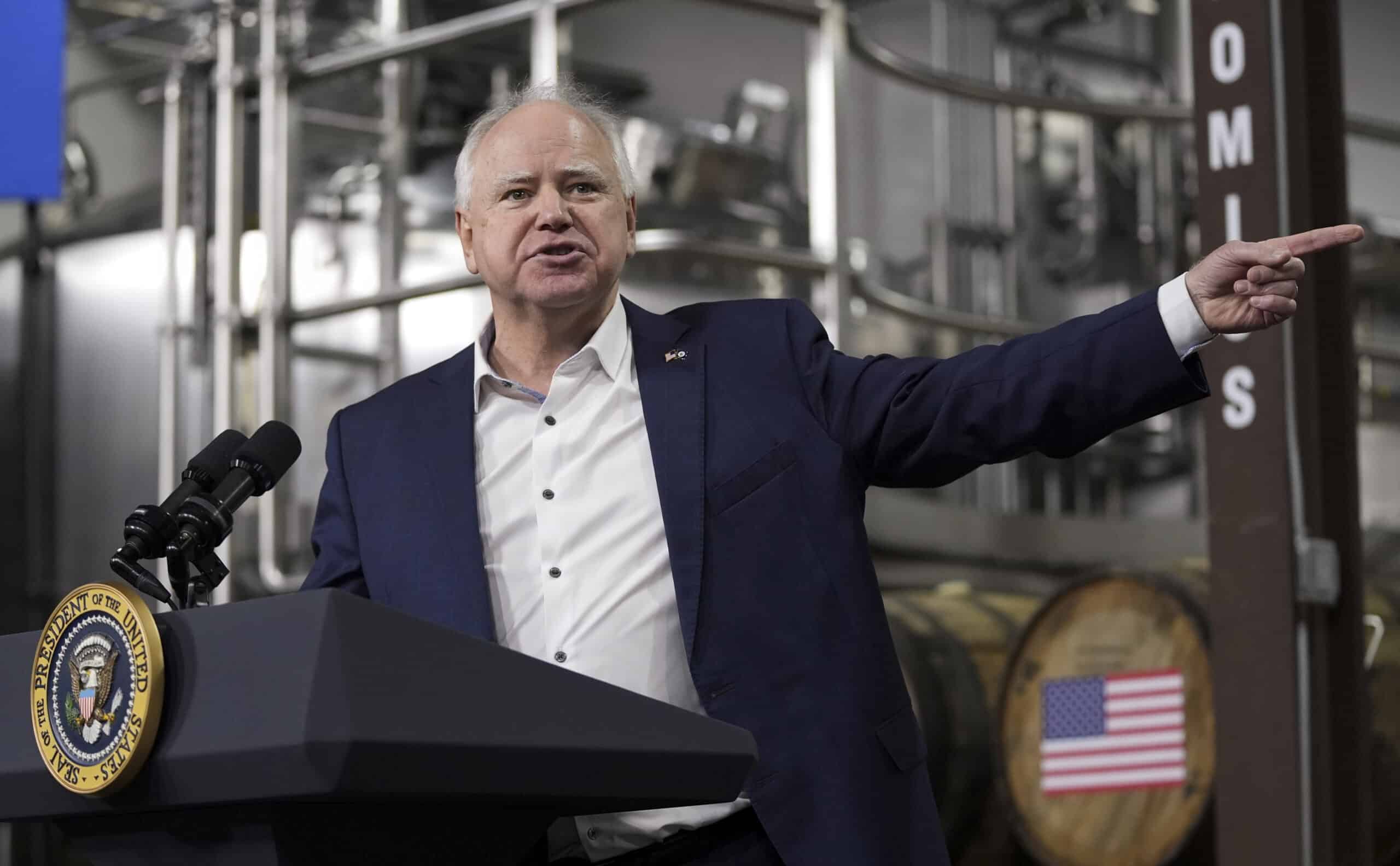 Tim Walz pick turns focus on what a VP brings to White House