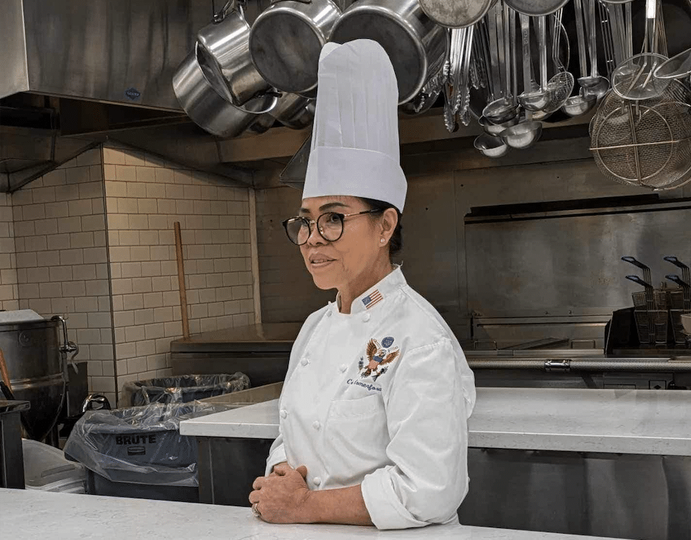 Chef Cris Comerford's remarkable journey to the White House