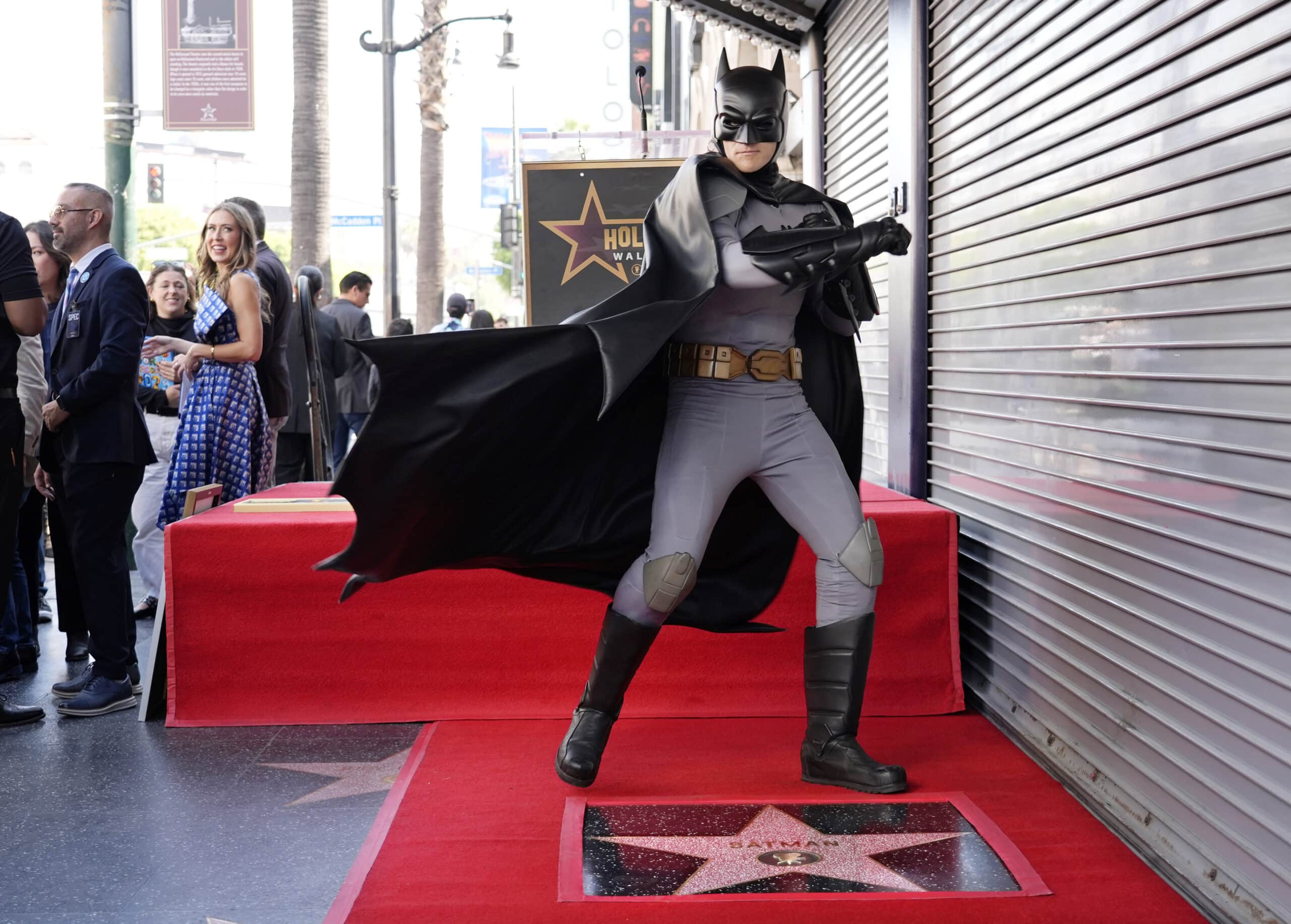 Batman becomes first superhero with Hollywood Walk of Fame star