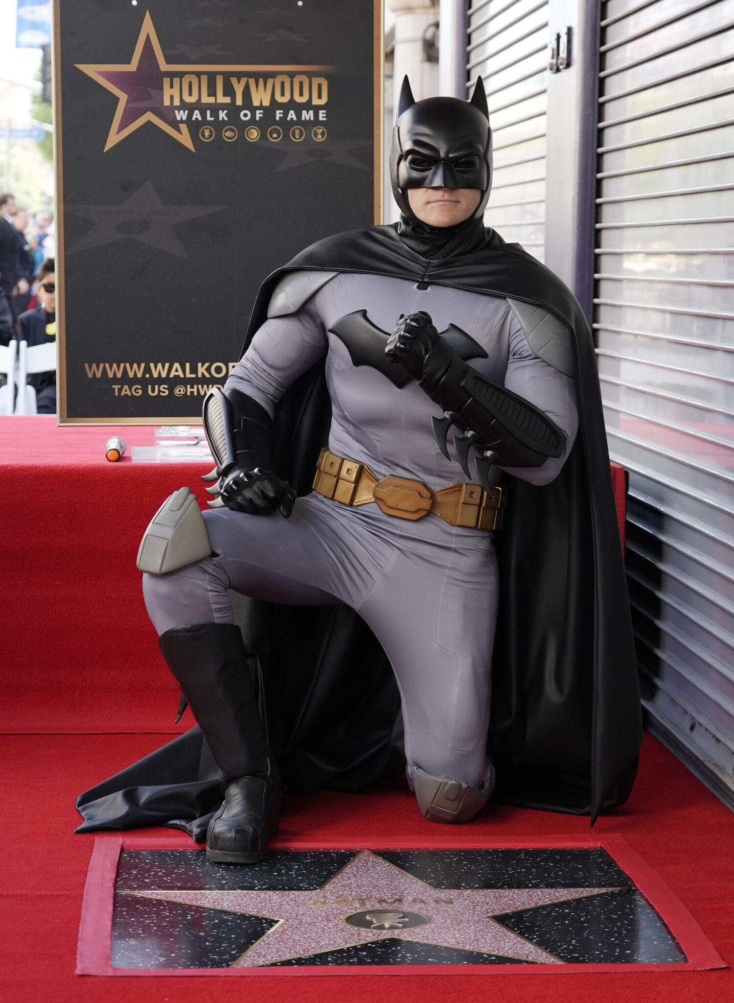 Batman becomes first superhero with Hollywood Walk of Fame star