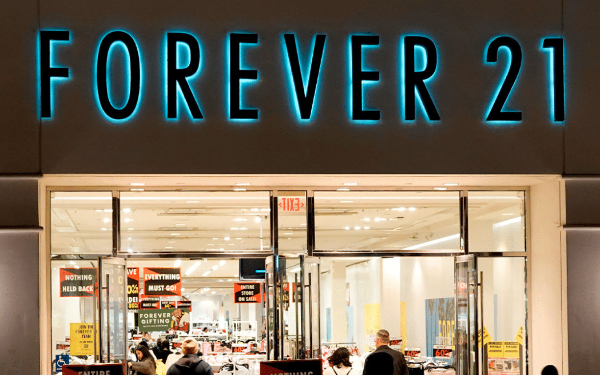 Forever 21 files for bankruptcy, set to close stores across US