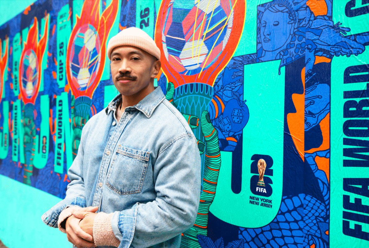 Fil-Am artist Rich Tu designs FIFA World Cup 26 host city poster