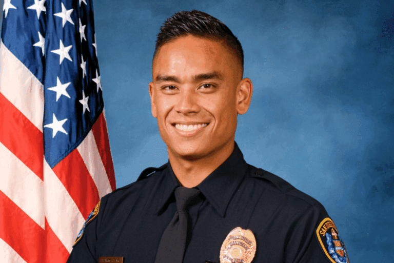 Fil-Am cop Austin Machitar honored at memorial for fallen officers