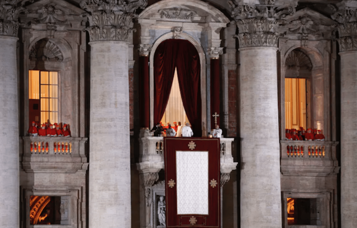 A new pope’s first appearance on St. Peter’s balcony is rich with symbols