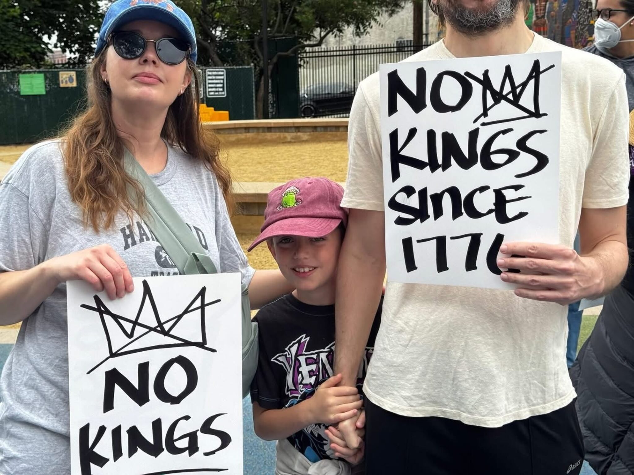 Fil-Am Desert Storm veteran leads 'No Kings' rally in Los Angeles