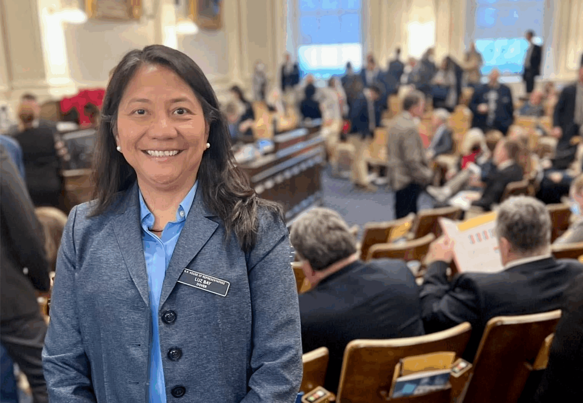 Hampshire State Rep. Luz Bay told to 'go home' to PH
