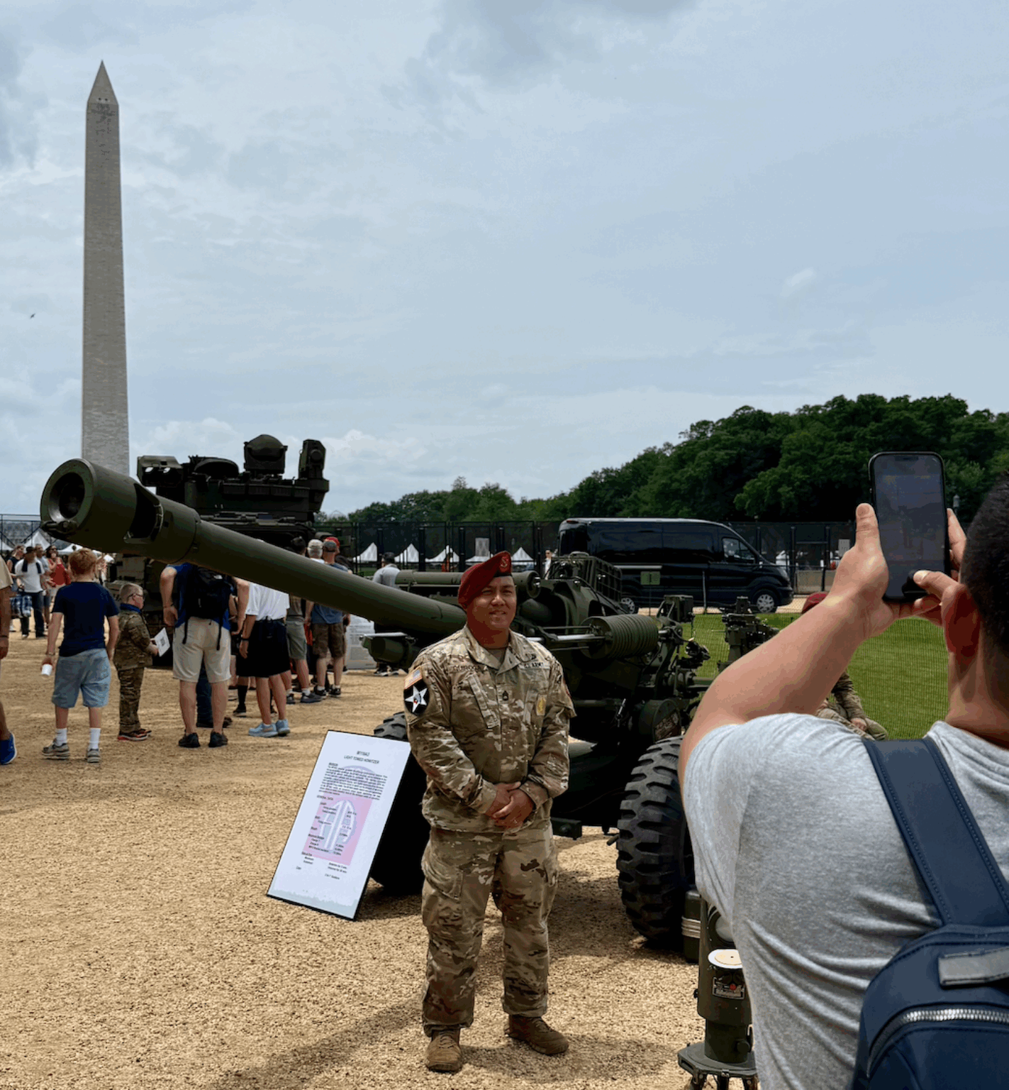 Thousands pack National Mall for Army’s 250th parade