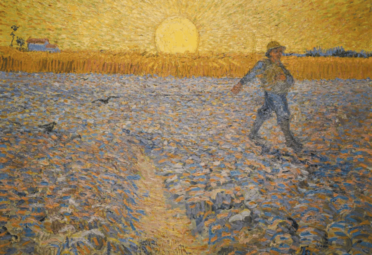 Van Gogh's 'Sower at Sunset' reflects Pope Leo’s message of hope