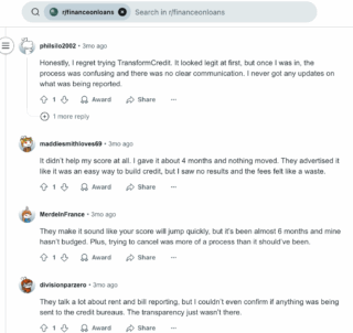 Transform Credit Reviews and Ratings