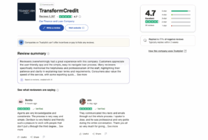 Transform Credit Reviews and Ratings
