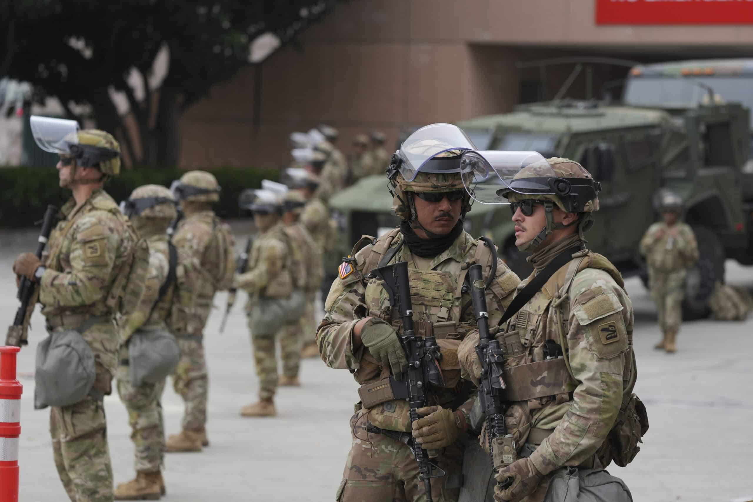 2,000 National Guard troops released from duty in Los Angeles