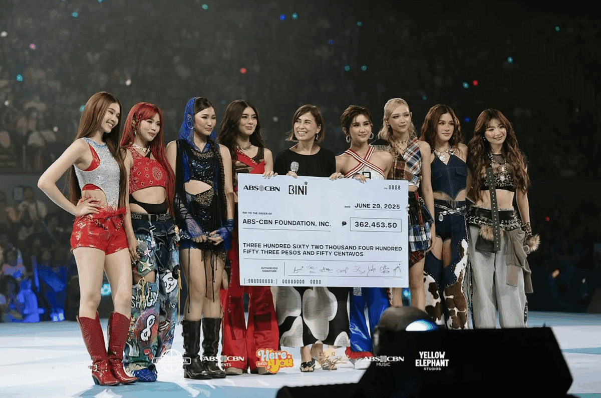 BINI gives back after 15-city world tour