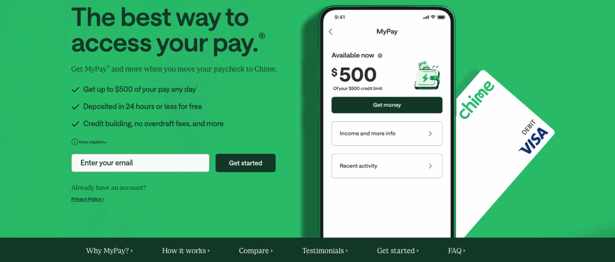 Chime My Pay Reviews and Ratings