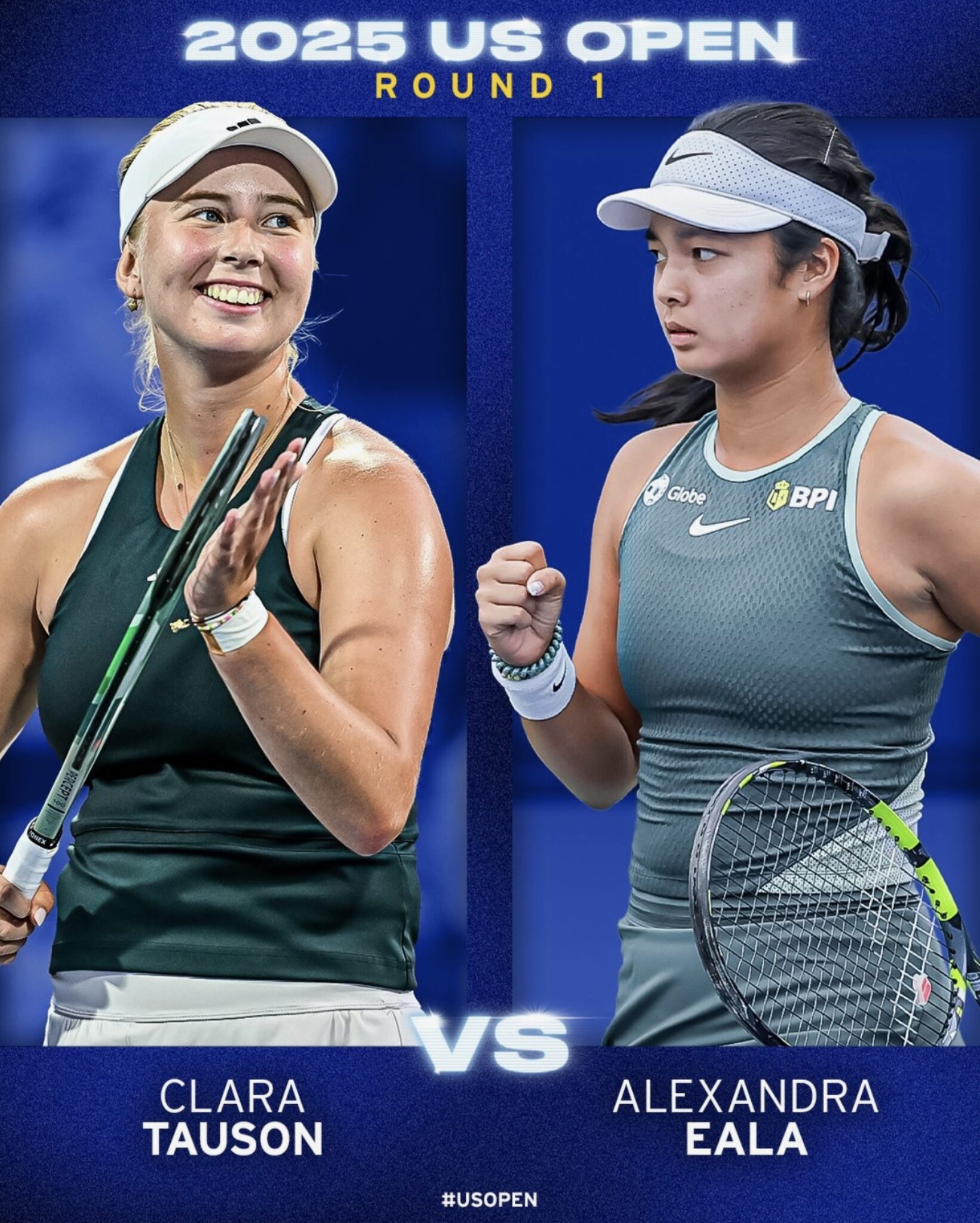 Alex Eala braces for battle with Denmark's Clara Tauson