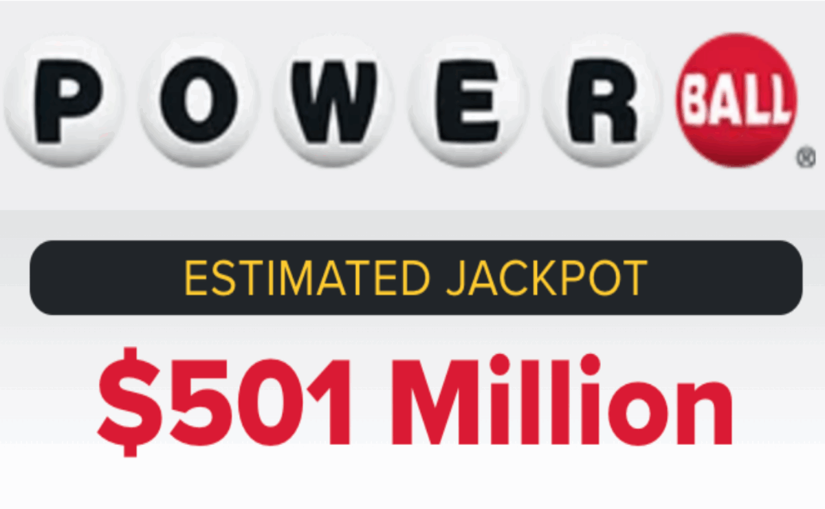 Powerball jackpot grows to $501 million