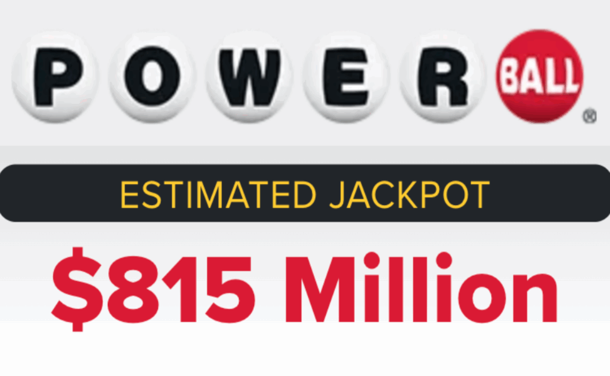 Powerball jackpot reaches $815 million