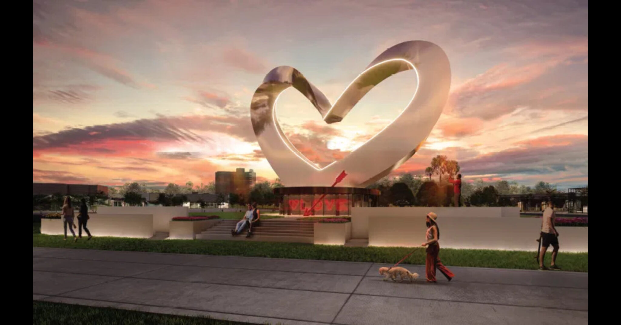 Fil-Am artist JEFRË unveils world’s tallest heart sculpture