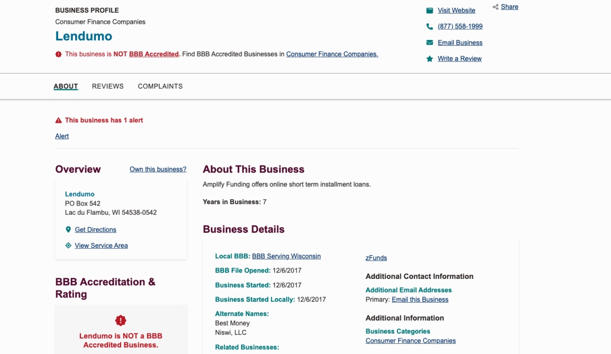 Lendumo Reviews and Ratings