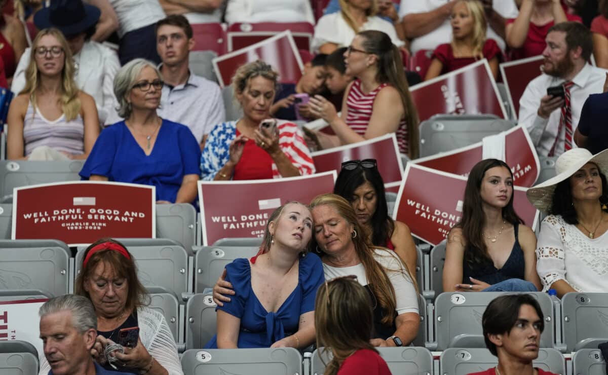 Charlie Kirk funeral: Trump leads high-profile lineup at memorial