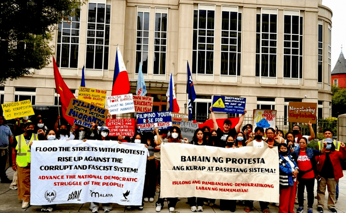 Fil-Am groups rally vs 'corrupt system' on martial law anniversary