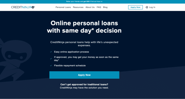 Credit Ninja Reviews and Ratings