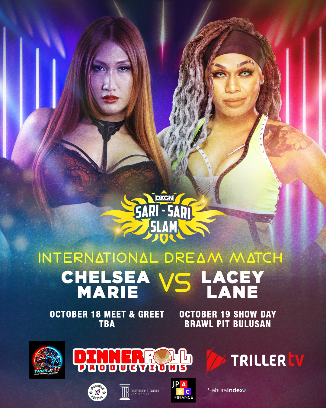 Fil-Am wrestler Lacey Lane to headline Dexcon 'Sari Sari Slam'